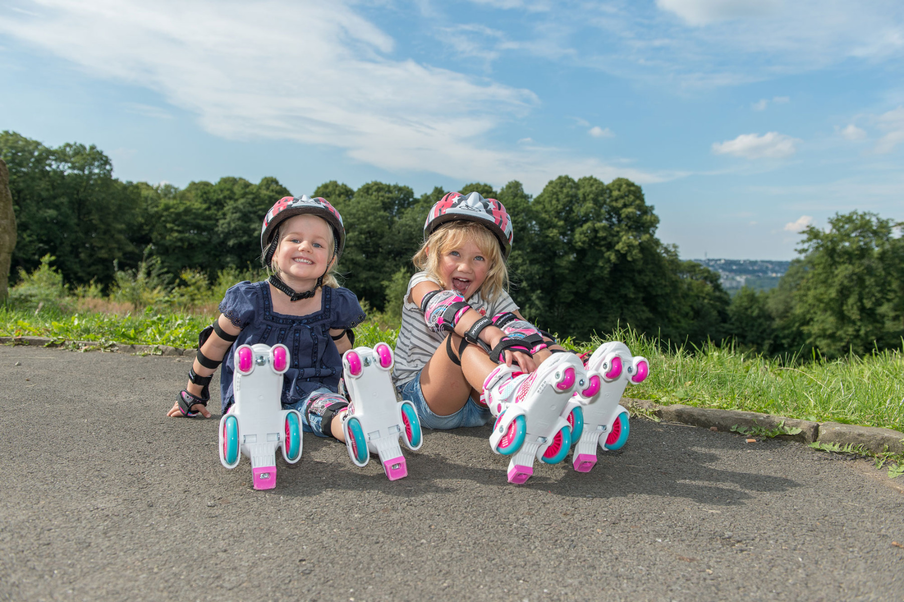 Enim.si - Rolerji Hudora My First Quad Girl, velikost 30-33